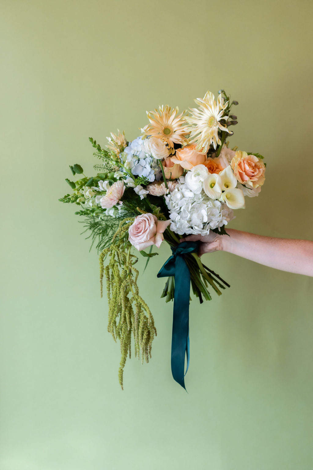 Grand Pastel Wrapped Bouquet – JJ's Flower Shop
